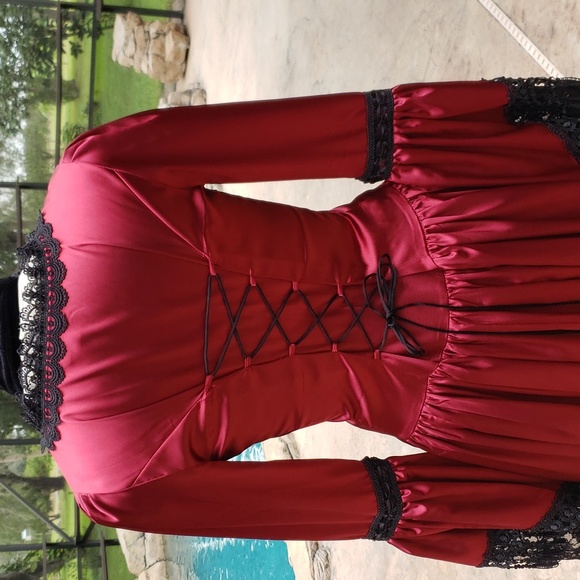 Victorian Choice | Dresses | Stunning 2pc Victorian Gothic Bustle Gown ...